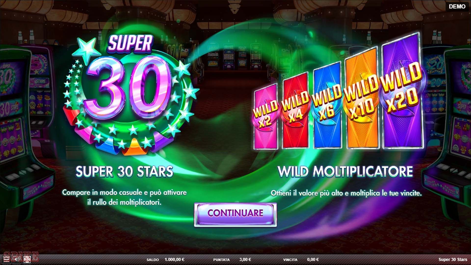 Super 30 Stars Slot Machine Gratis | SPIKE Slot